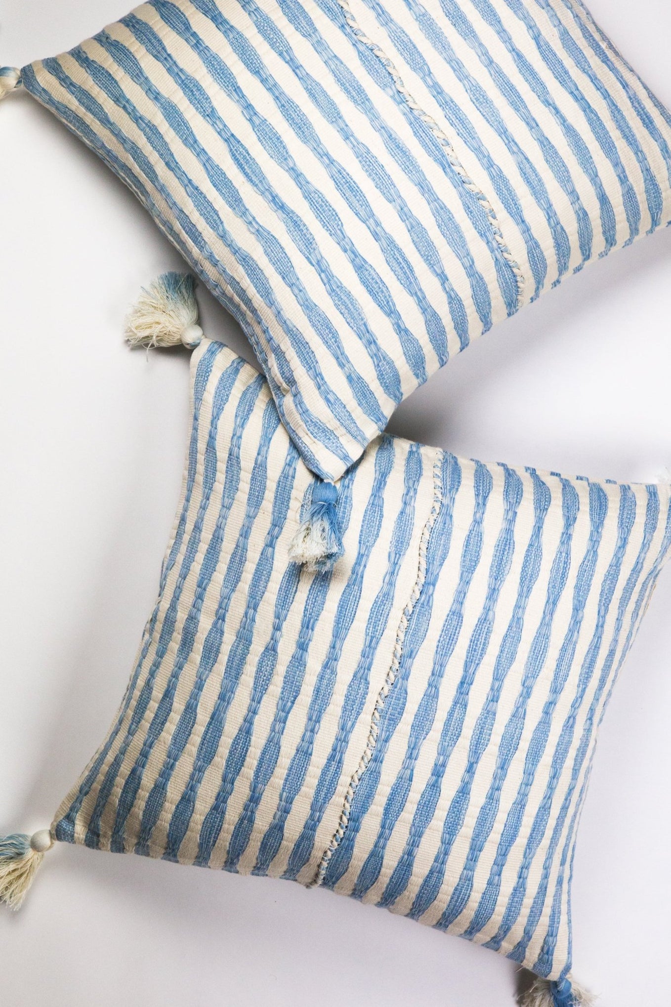 Antigua - Faded Indigo | Handwoven Textile | Natural Dye | Super Washed ...