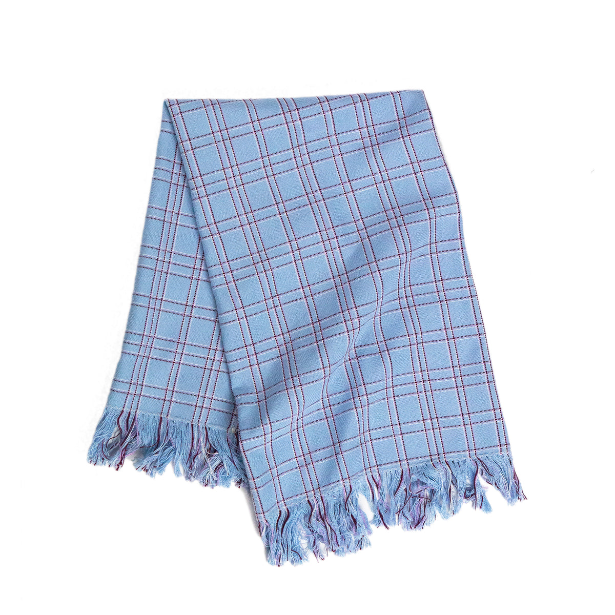 Chiapas Plaid Light Blue Kitchen Towel – Archive New York