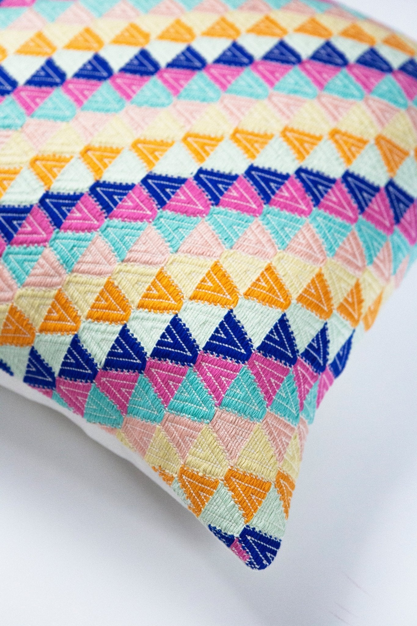 Nahuala Universe Orange Multi Pillow – Archive New York